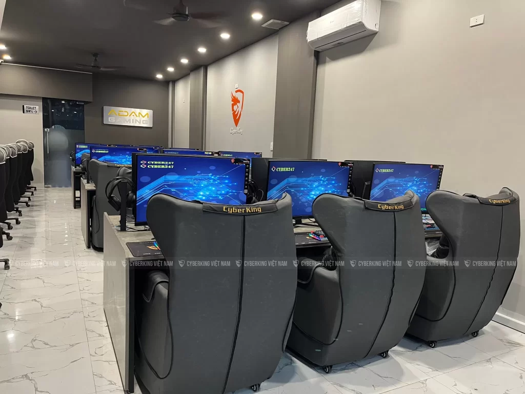 Adam Gaming Nha Trang - Cyberking - Lắp Đặt Phòng Net, Phòng Game Số 1