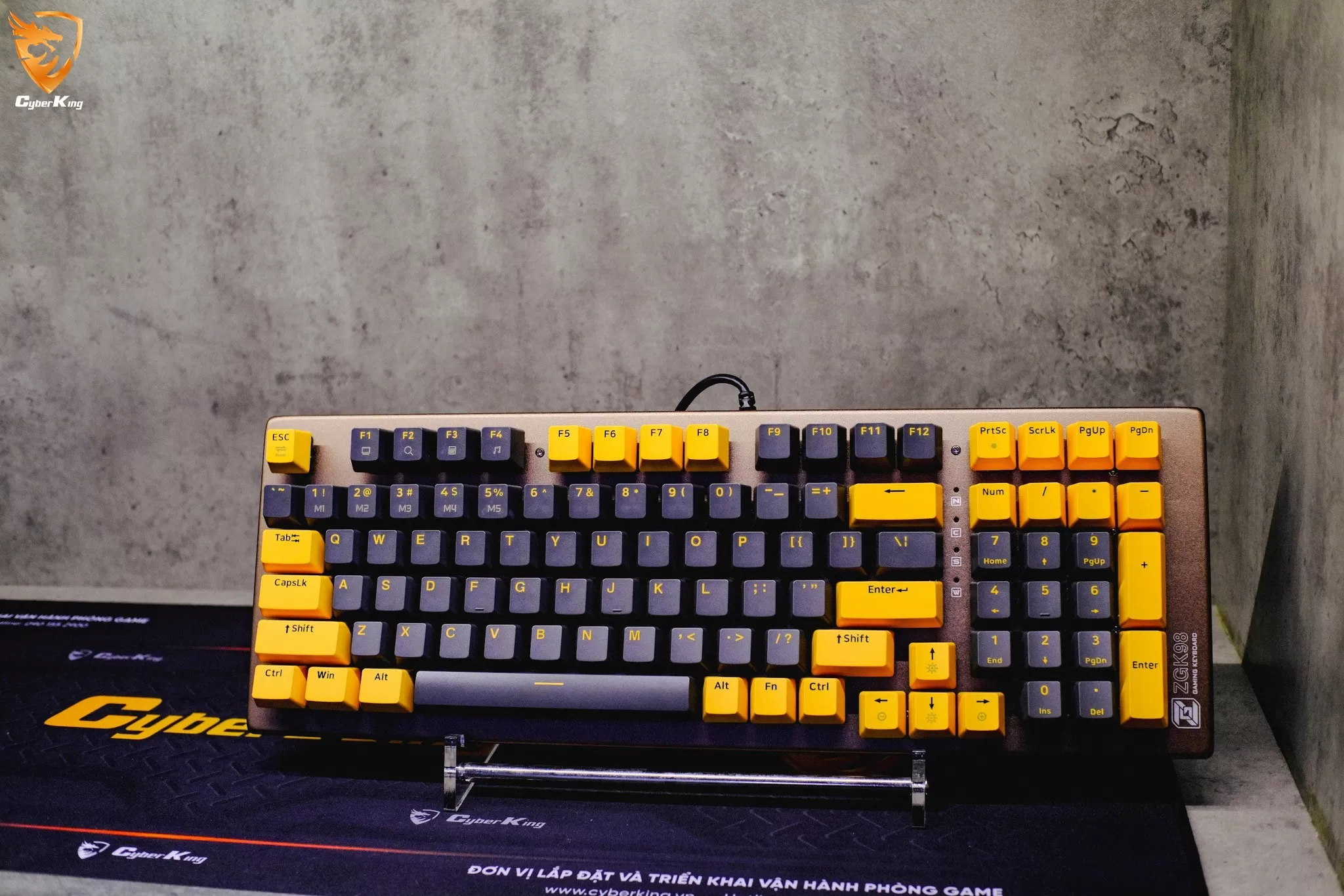 Bàn phím cơ Gaming Zidli ZGK98 có dây - Sự Kiện Gaming - Chuyên tổ chức ...