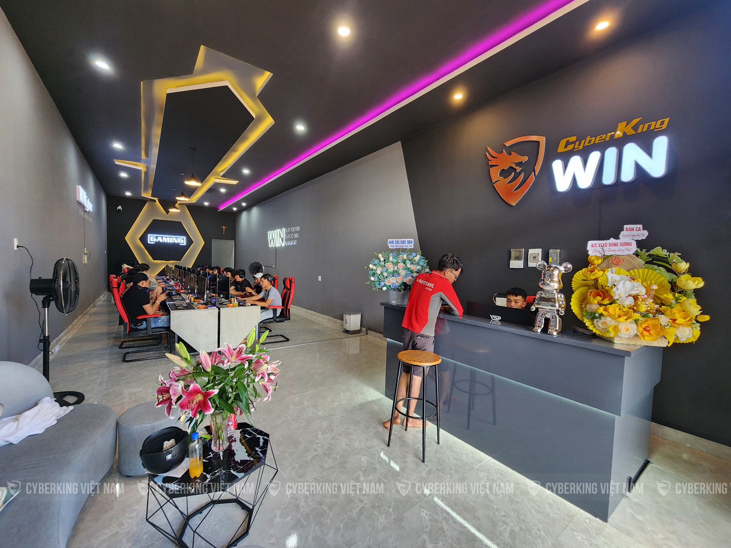 CyberKing - Lắp Đặt Phòng Game, Phòng Net Trọn Gói #1️⃣